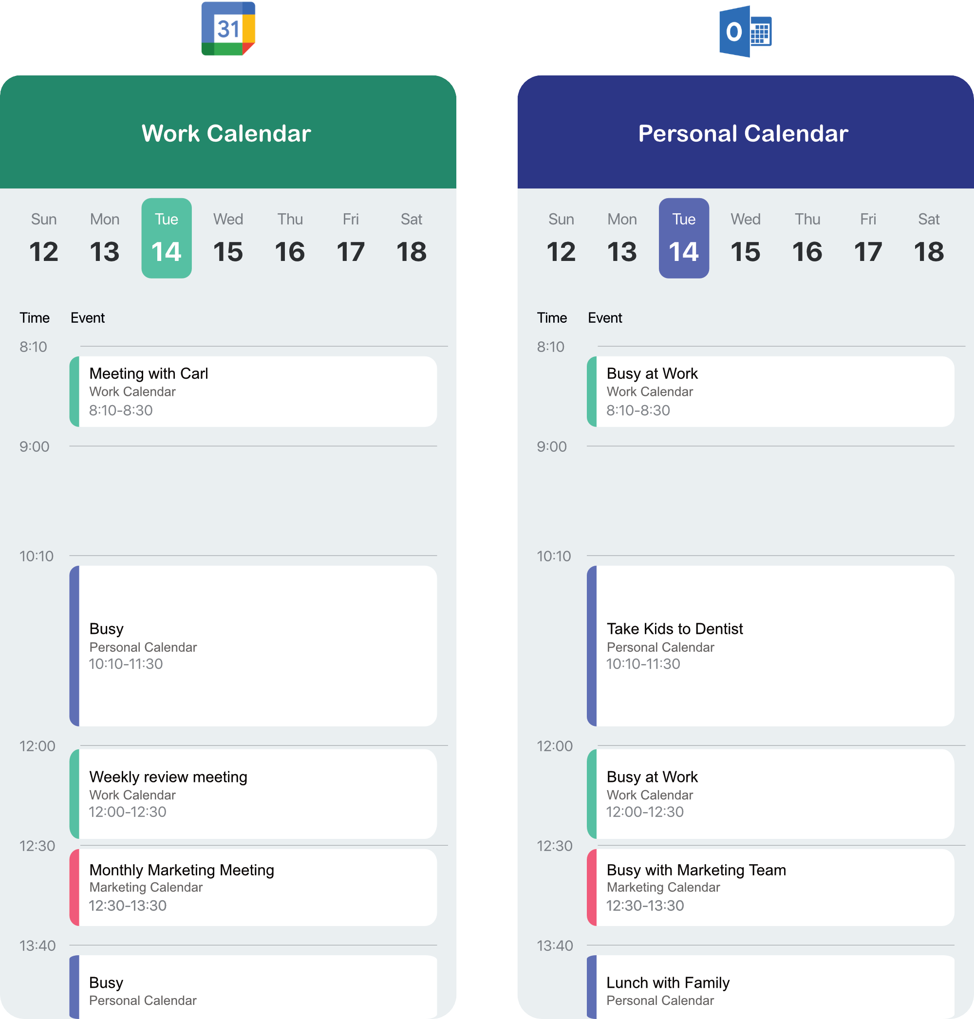 Cadence - Maximize your Calendar, Availability, Life